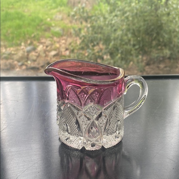 EAPG | Kitchen | Vintage Glass Cream Pitcher | Poshmark